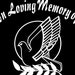 Dove in Loving Memory of Vinyl Decal Custom Memorial Name and Dates ...