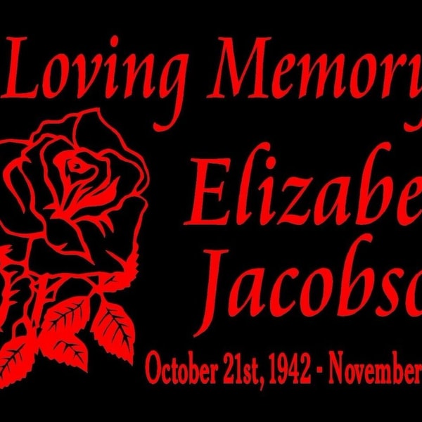 In Loving Memory Car Decal - Etsy