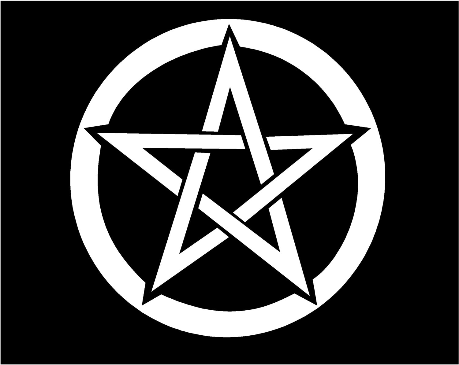 Wiccan Pentacle Symbol