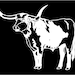 Longhorn Bull Vinyl Decal Car Truck Trailer Sticker - Etsy