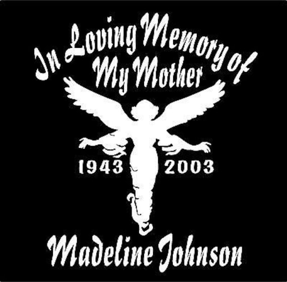 In Loving Memory Decals Small