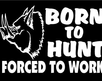 Hog Hunting Decal - Etsy