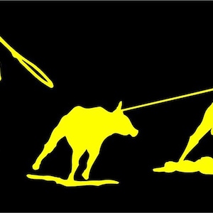 Team Roping Horse Decal Rodeo Contour Cut Vinyl Sticker - Etsy