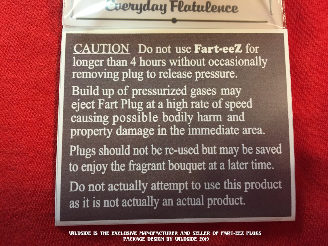 Fart Plugs Funny Gag Gifts Christmas Stocking Stuffers Birthday White ...