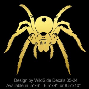 Tarantula Spider Decal Contour Cut Vinyl Car Truck Trailer Sticker ...
