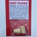 Fart Plugs With Prescription Bag Funny Gag Gifts Birthday Party ...