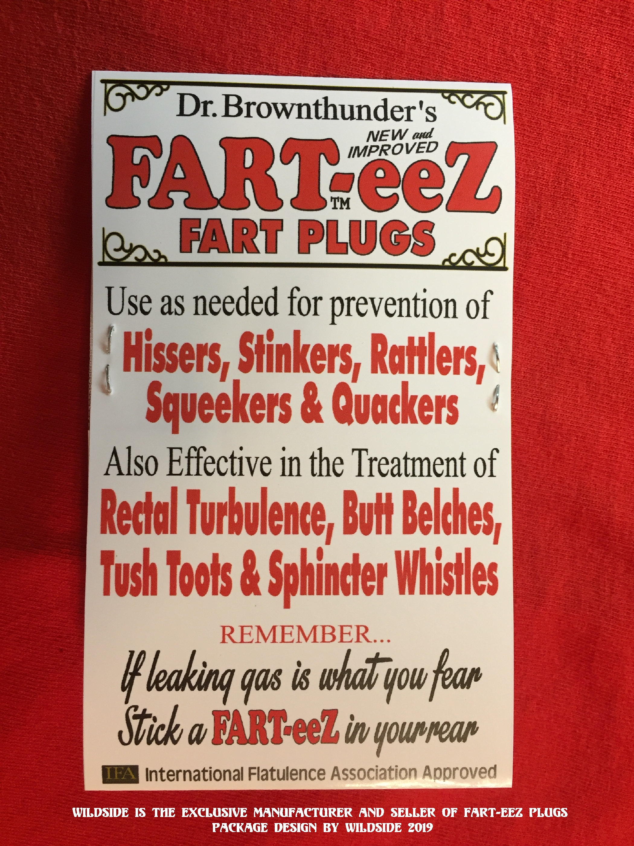 Fart Plugs Funny Gag Gifts Christmas Stocking Stuffers Birthday White ...