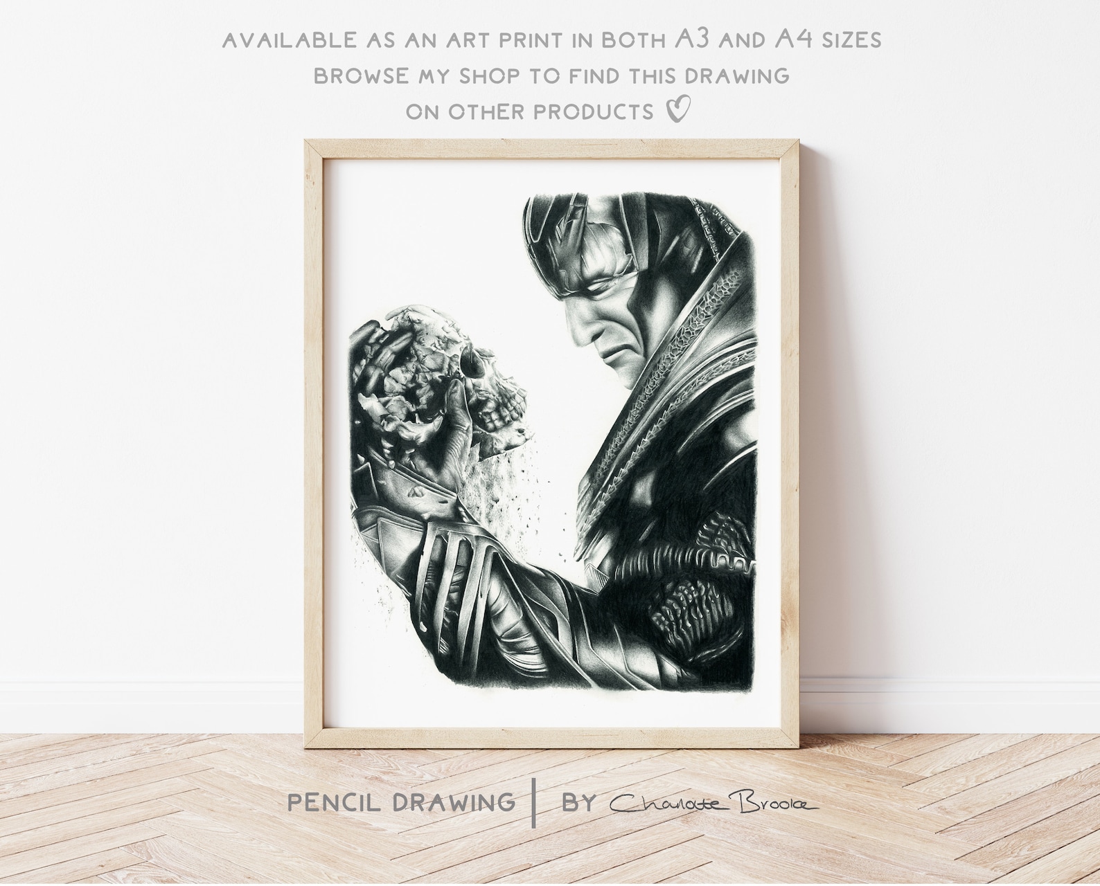 X-Men: Apocalypse Pencil Portrait Drawing Print | Etsy