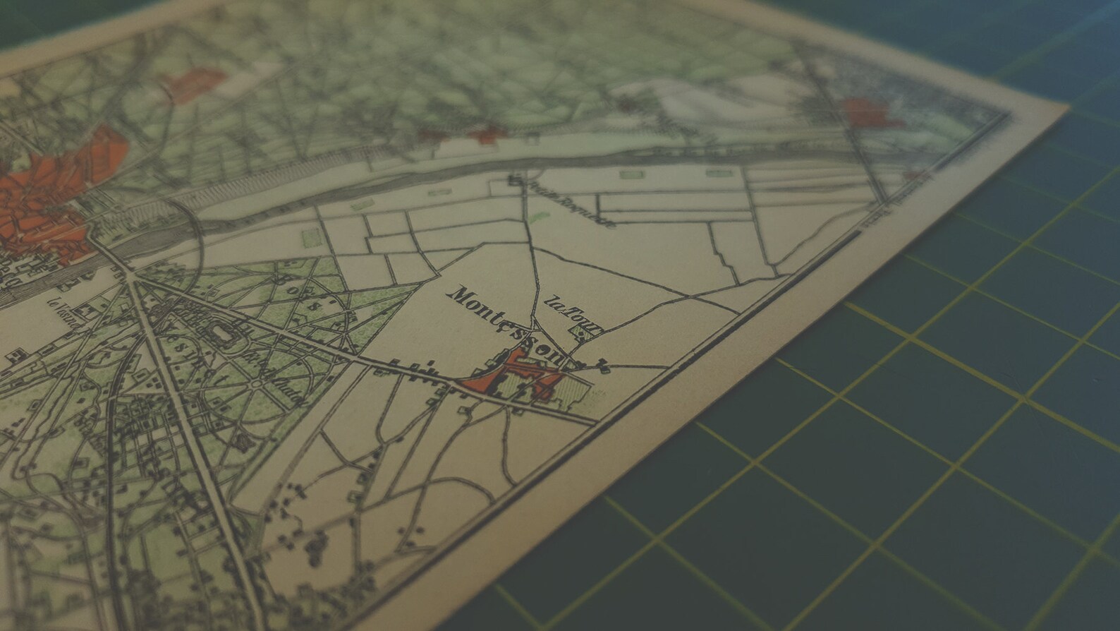 1900 Vintage Saint-Germain-en-Laye Map | Etsy