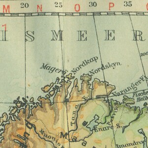 1928 Vintage Map of Europe - Etsy