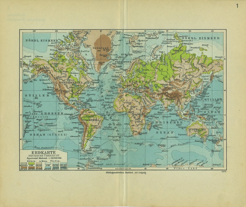 world map 1936