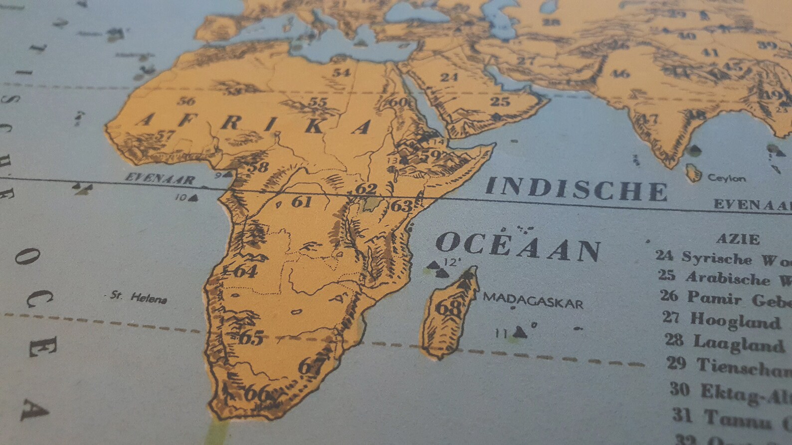 1941 Vintage World Map | Etsy