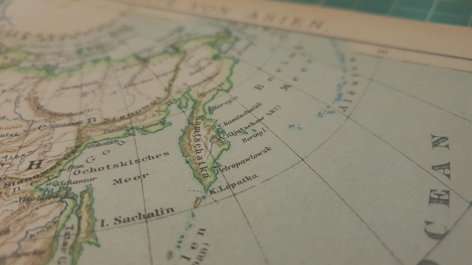 1893 Vintage Map of Asia | Etsy