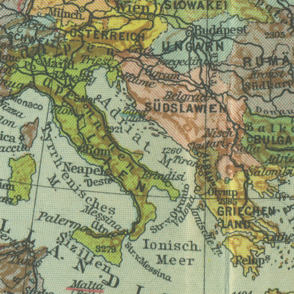 1936 europe map