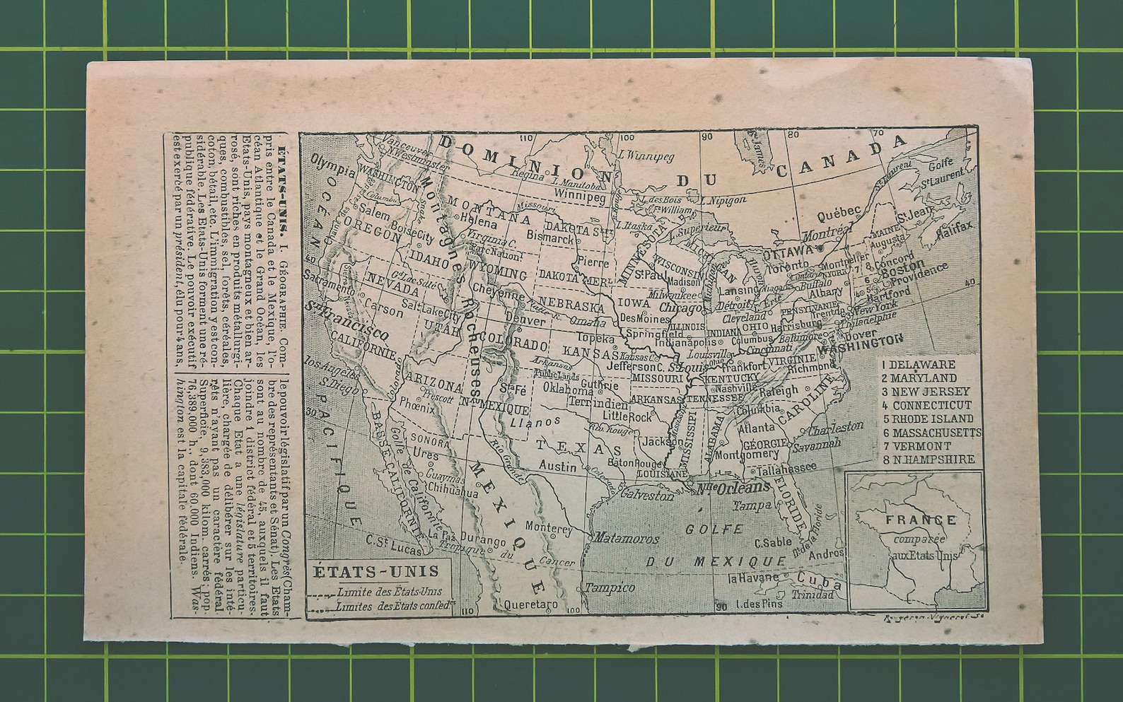 1893 Vintage Map of USA | Etsy