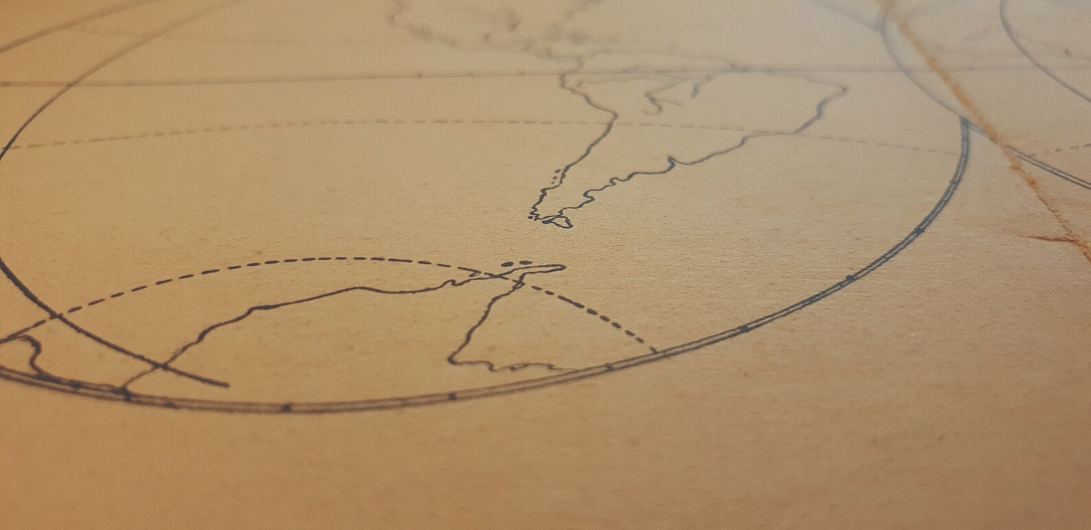 1920s Vintage World Blank Map | Etsy