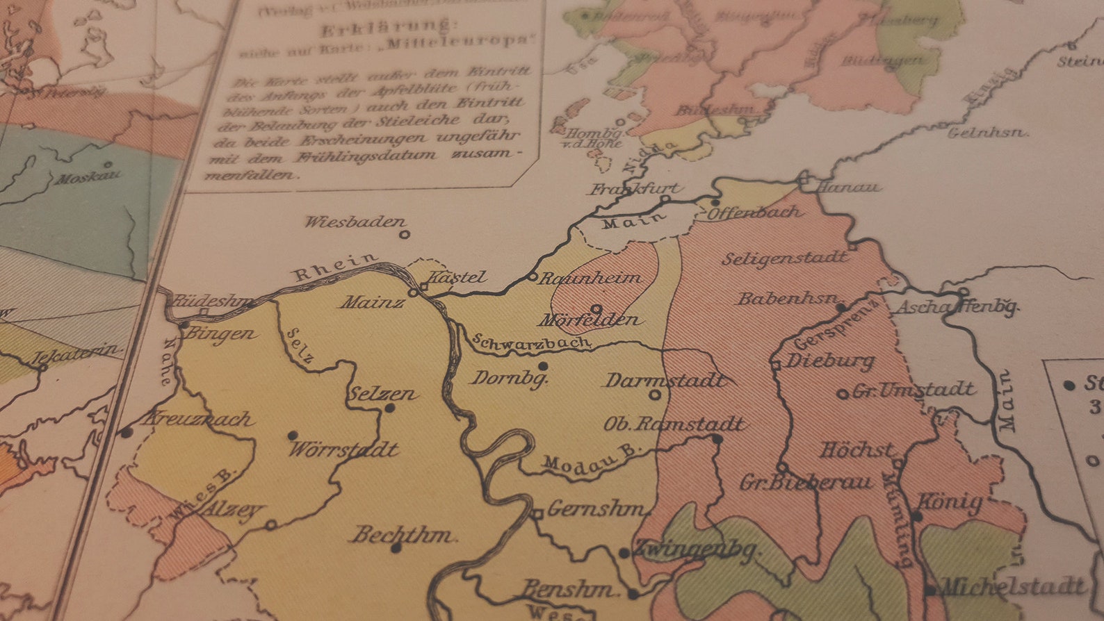 1907 Vintage Spring Arrival Map of Europe - Etsy