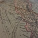 1893 Vintage Map of Italy - Etsy