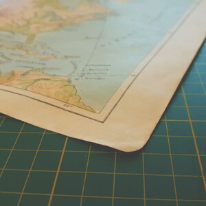 1924 Vintage North America Map - Etsy
