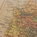 1907 Vintage Railways Map of Germany - Etsy