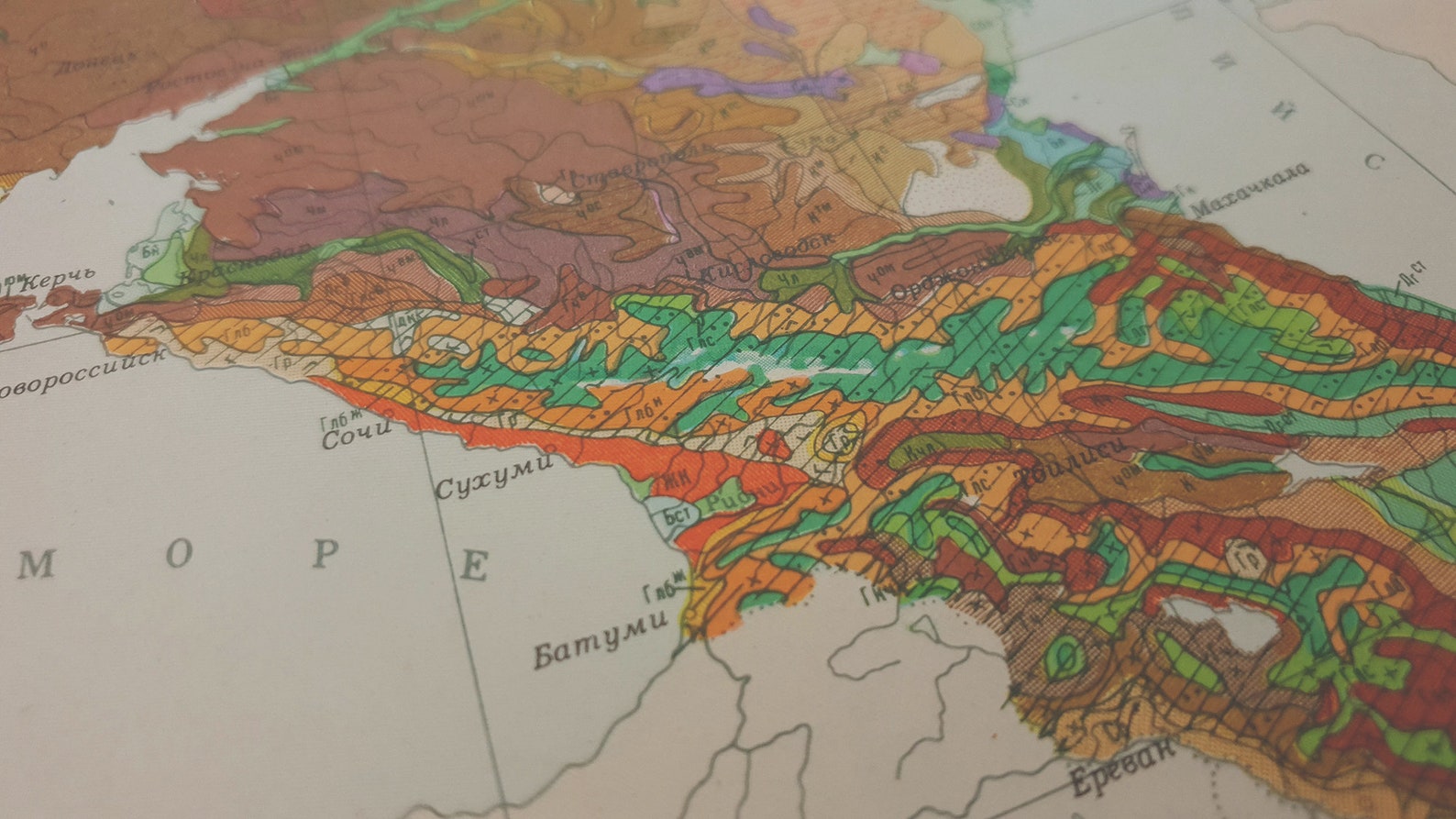 1964 Vintage Europe Soils Map - Etsy