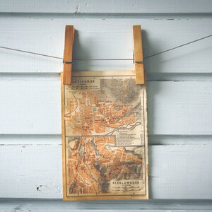 1912 Vintage Pyatigorsk & Kislovodsk Map - Etsy