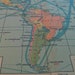 1959 Vintage World Map - Etsy