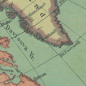 1939 Vintage North America Map - Etsy