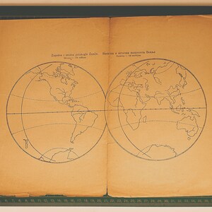 1920s Vintage World Blank Map - Etsy