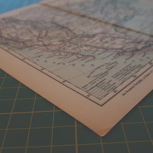 1893 Vintage USA Map - Etsy