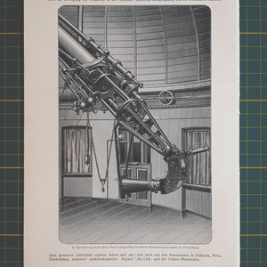1907 Vintage Spectrograph Lithograph Illustration - Etsy