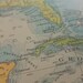 1901 Vintage North America Map - Etsy