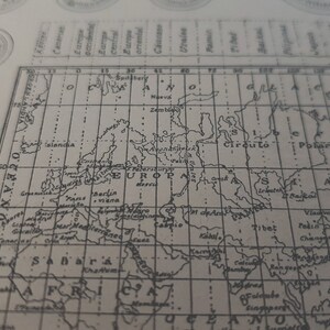 1928 Vintage Time Zones World Map - Etsy