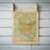 1935 Vintage Map of USA - Etsy