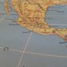 1958 Vintage North America Map - Etsy