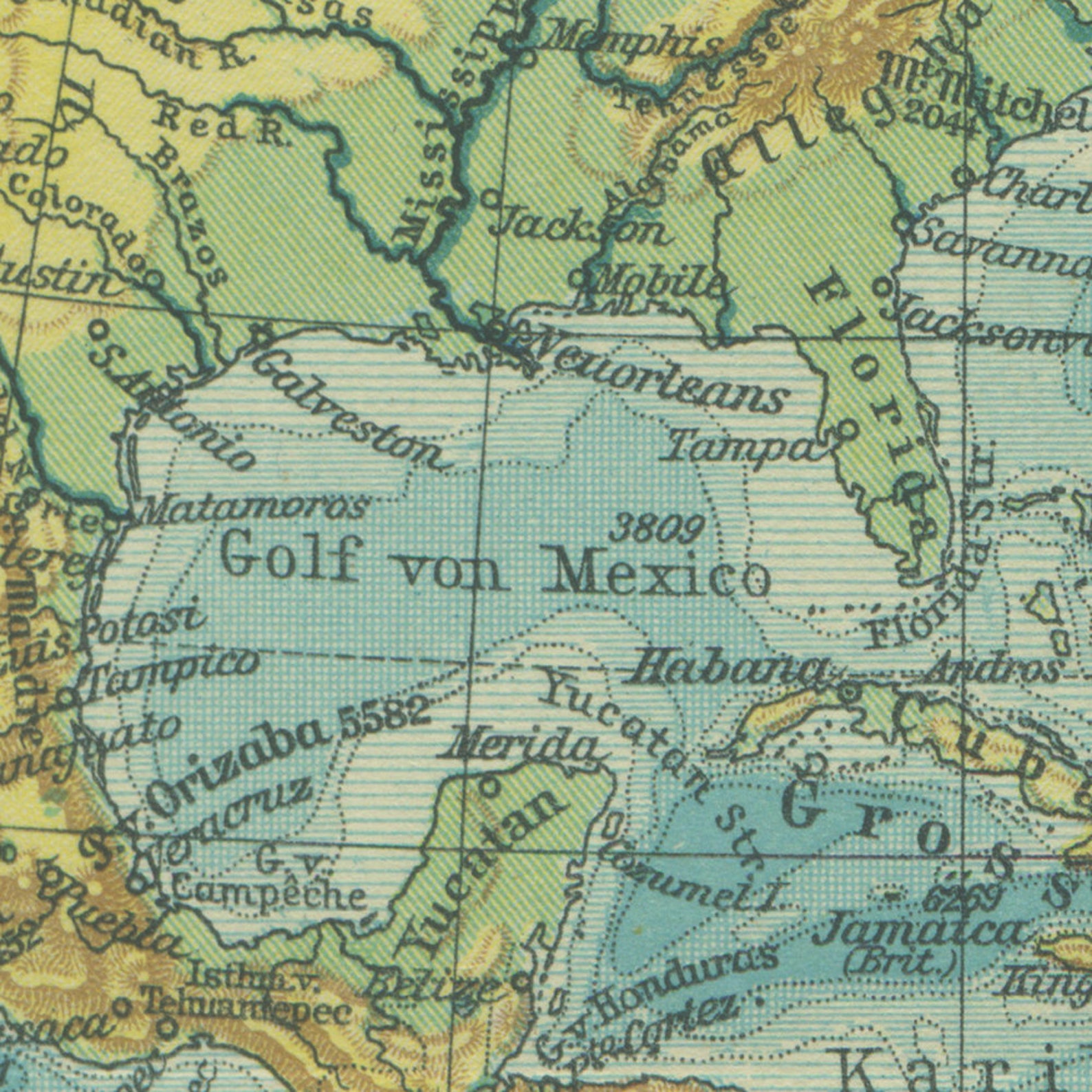 1931 Vintage Map of the Americas - Etsy