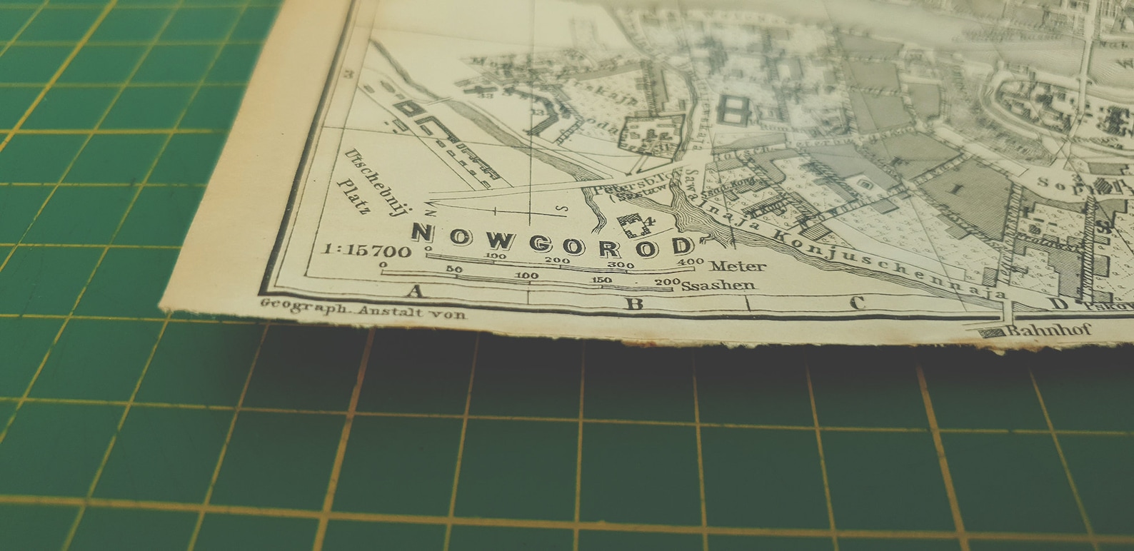 1912 Vintage Veliky Novgorod Map - Etsy