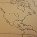 1920s Vintage World Blank Map - Etsy