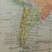 1939 Vintage Map of the Americas - Etsy