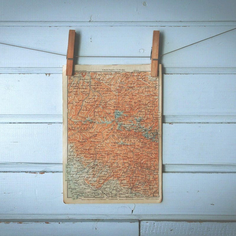 Old Caucus Map - Etsy UK