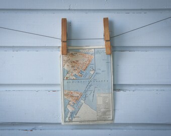 Historical Map of Port Said Maps of Egypt Poster Print - Etsy