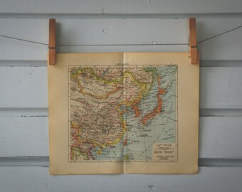2004 East Asia Map Asia Map Poster East Asia Wall Art Map of Asia ...