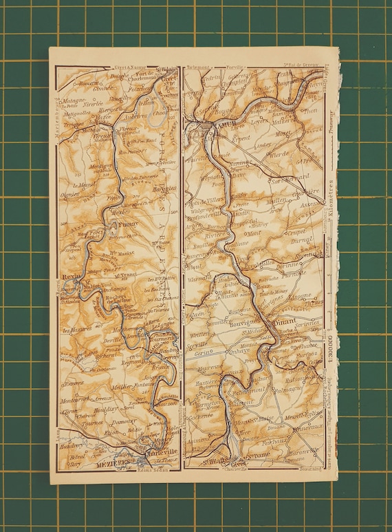 Meuse River Map