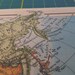 1936 Vintage Map of Asia - Etsy