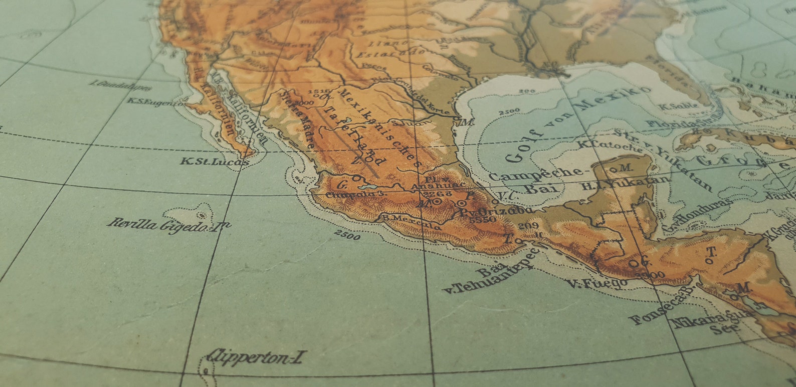 1900s Vintage North America Map - Etsy