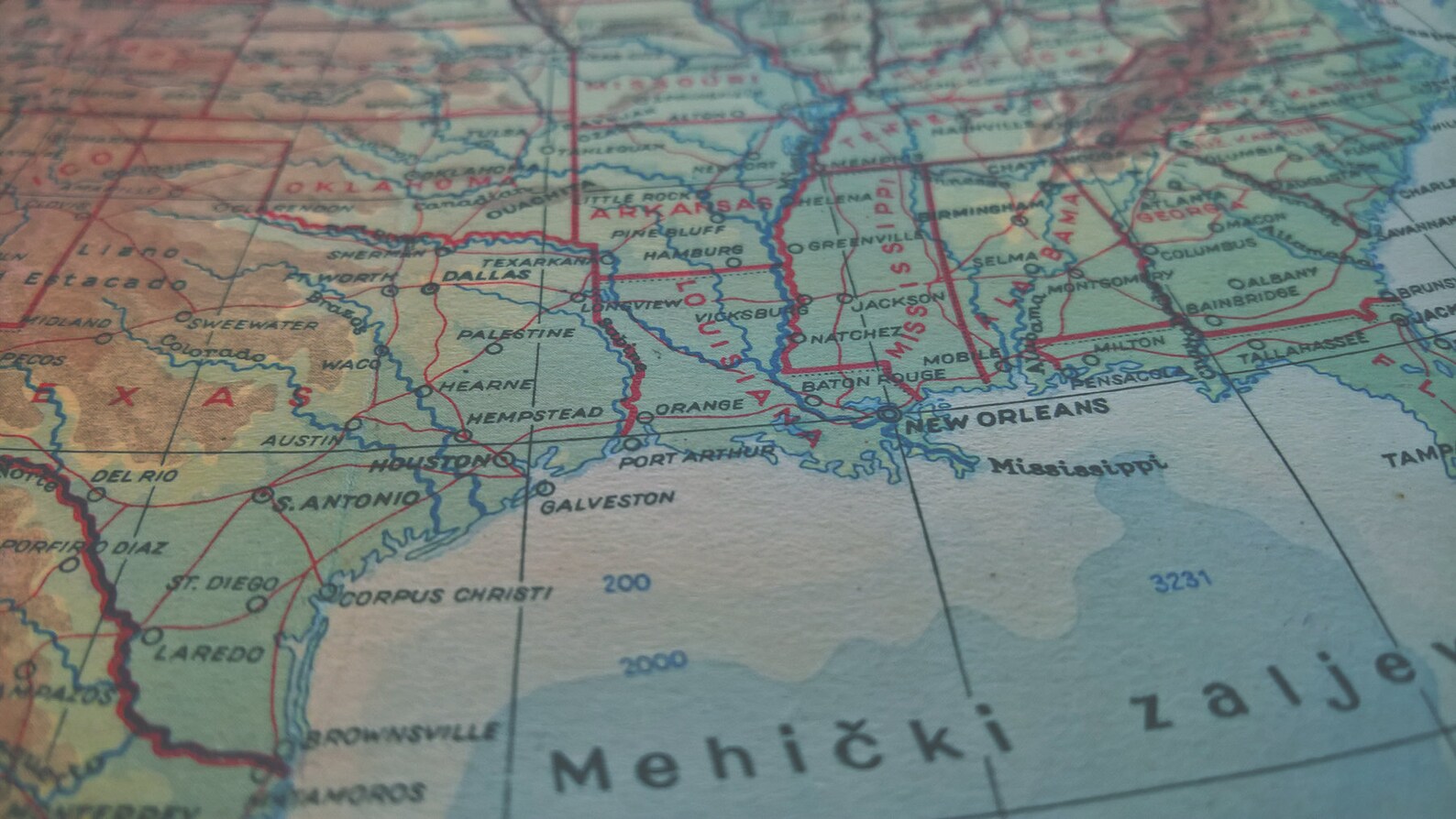 1951 Vintage USA Map - Etsy