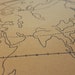 1920s Vintage World Blank Map - Etsy