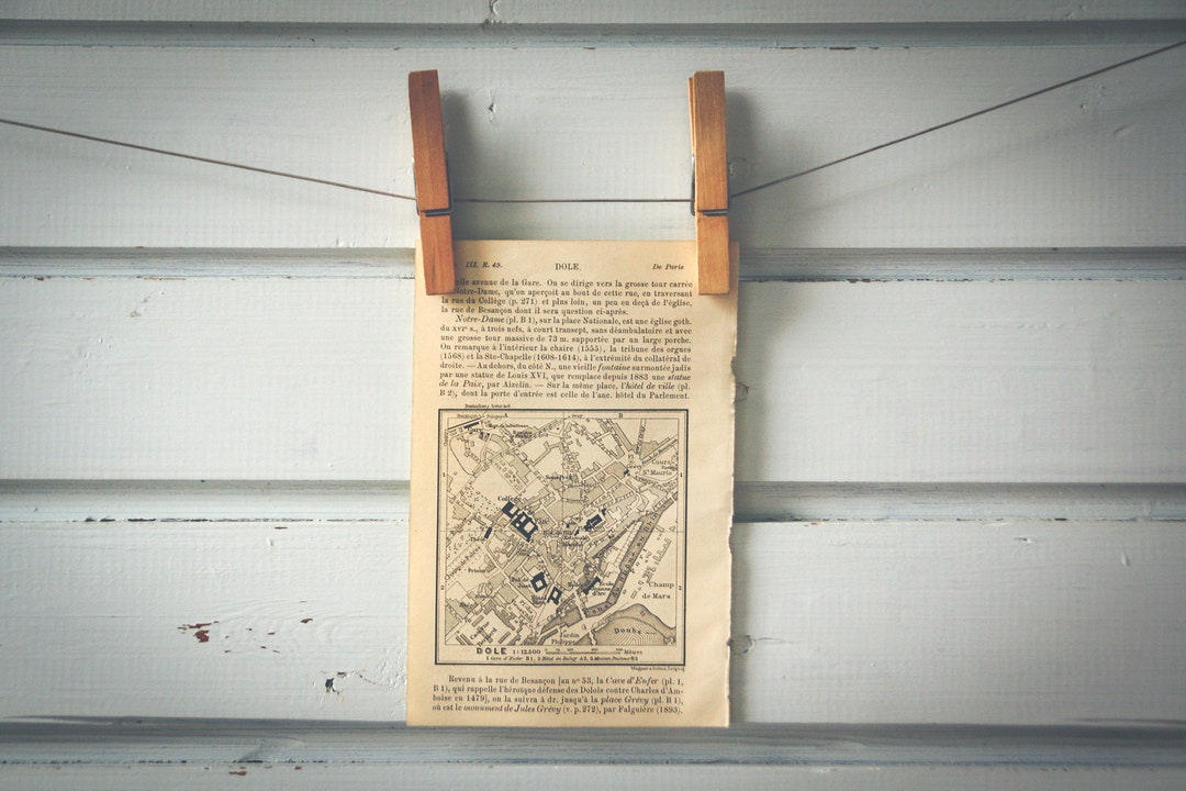 1908 Vintage Dole Map - Etsy