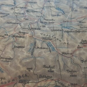 1930s Vintage Map of Bulgaria - Etsy