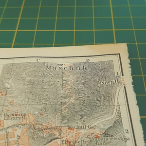 1912 Vintage Pyatigorsk & Kislovodsk Map - Etsy